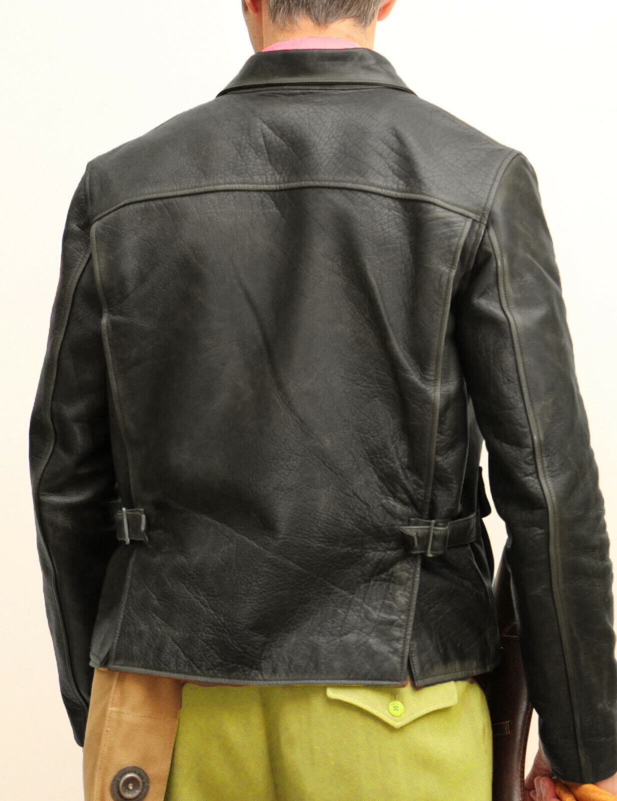 Indiana Jones Harrison Ford Classic Genuine Real Distressed Leather ...