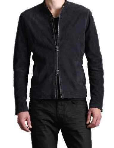 SPECTRE JAMES BOND MOROCCO MATCHLESS BLACK SUEDE LEATHER JACKET ...